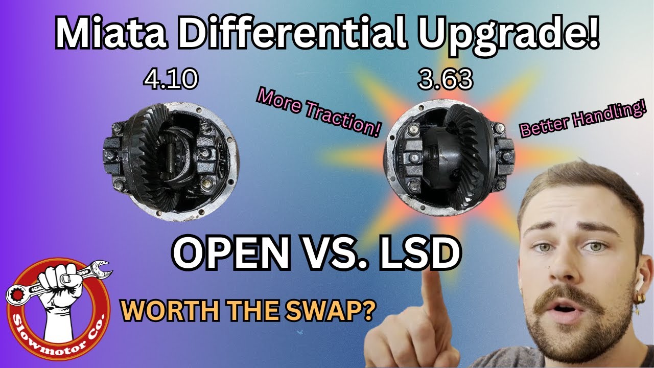 1997 NA Miata Differential Swap: Upgrading from Open to Torsen LSD w/3. ...