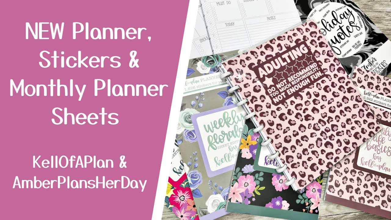 Happy Mail Haul - Adulting Planner & Sticker Book from Kell Of A Plan ...