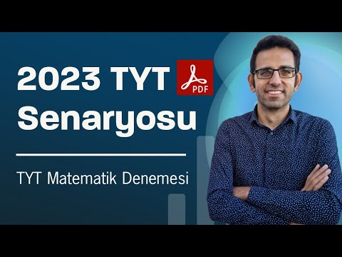 2023 TYT Matematik Senaryosu | Deneme + pdf