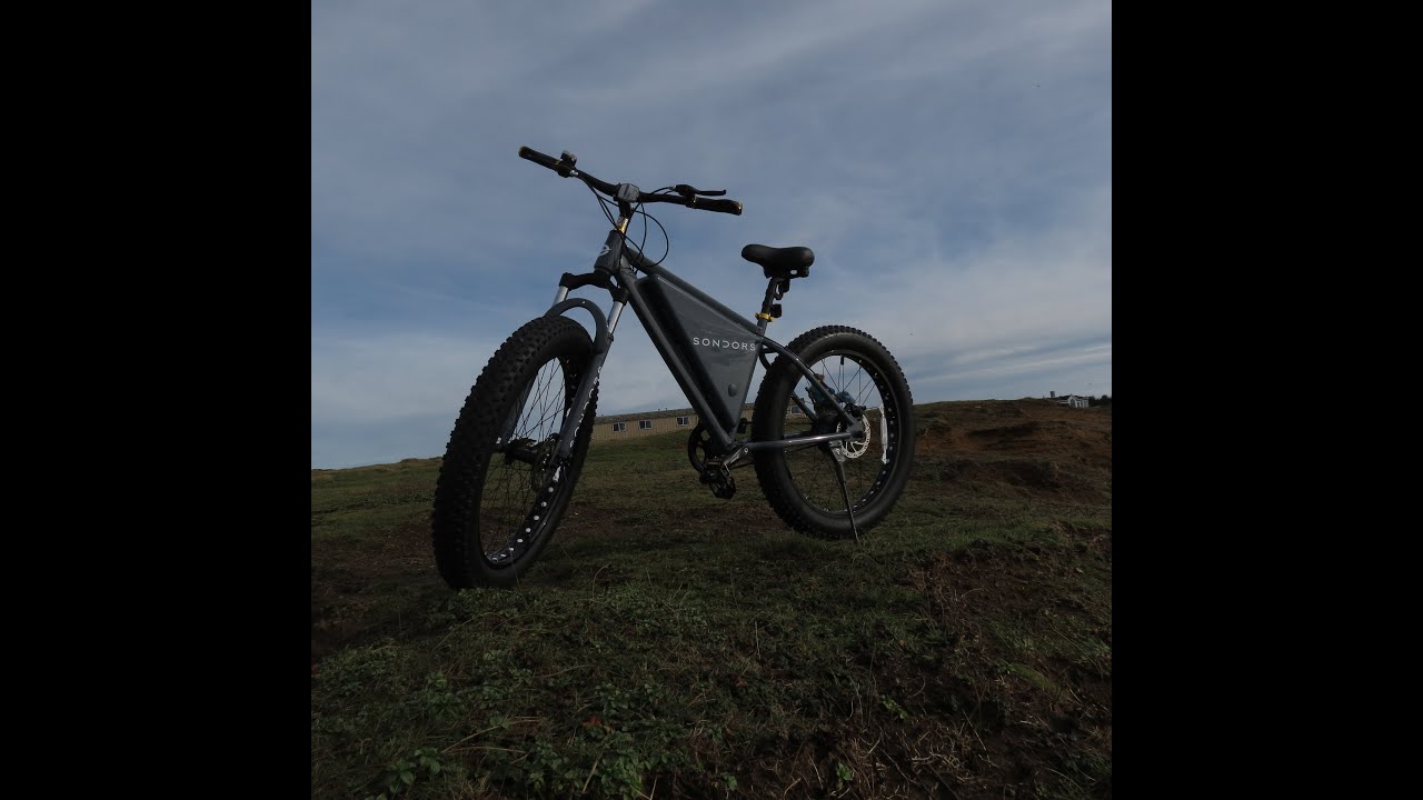 Storm Sondors e- bicycle: Wow! A big test , on the beach of Bandon ...