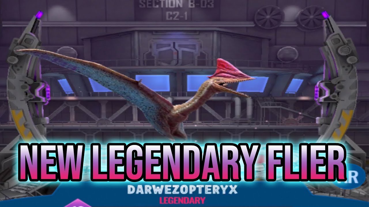 DEFENSE SHATTERING BLEED! DARWEZOPTERYX NEW LEGENDARY FLIER HYBRID ...