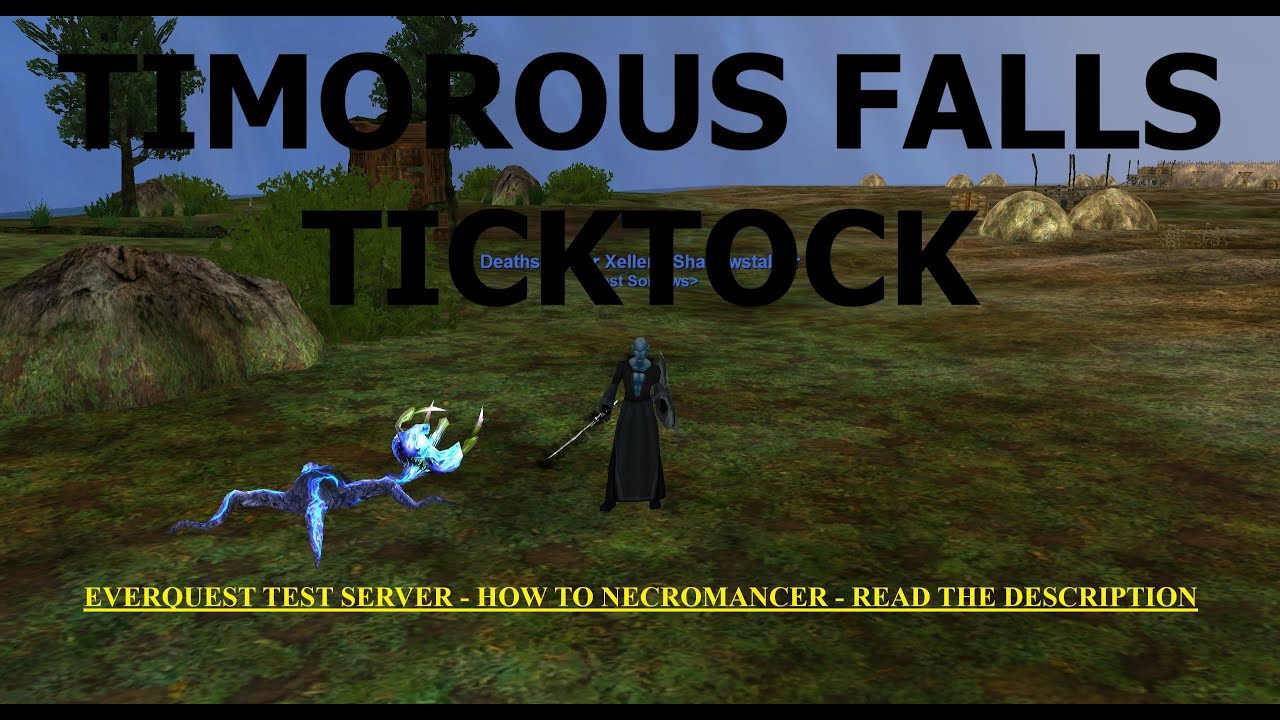 How to EverQuest Necromancer - Laurion's Song - T1 Timorous Falls ...