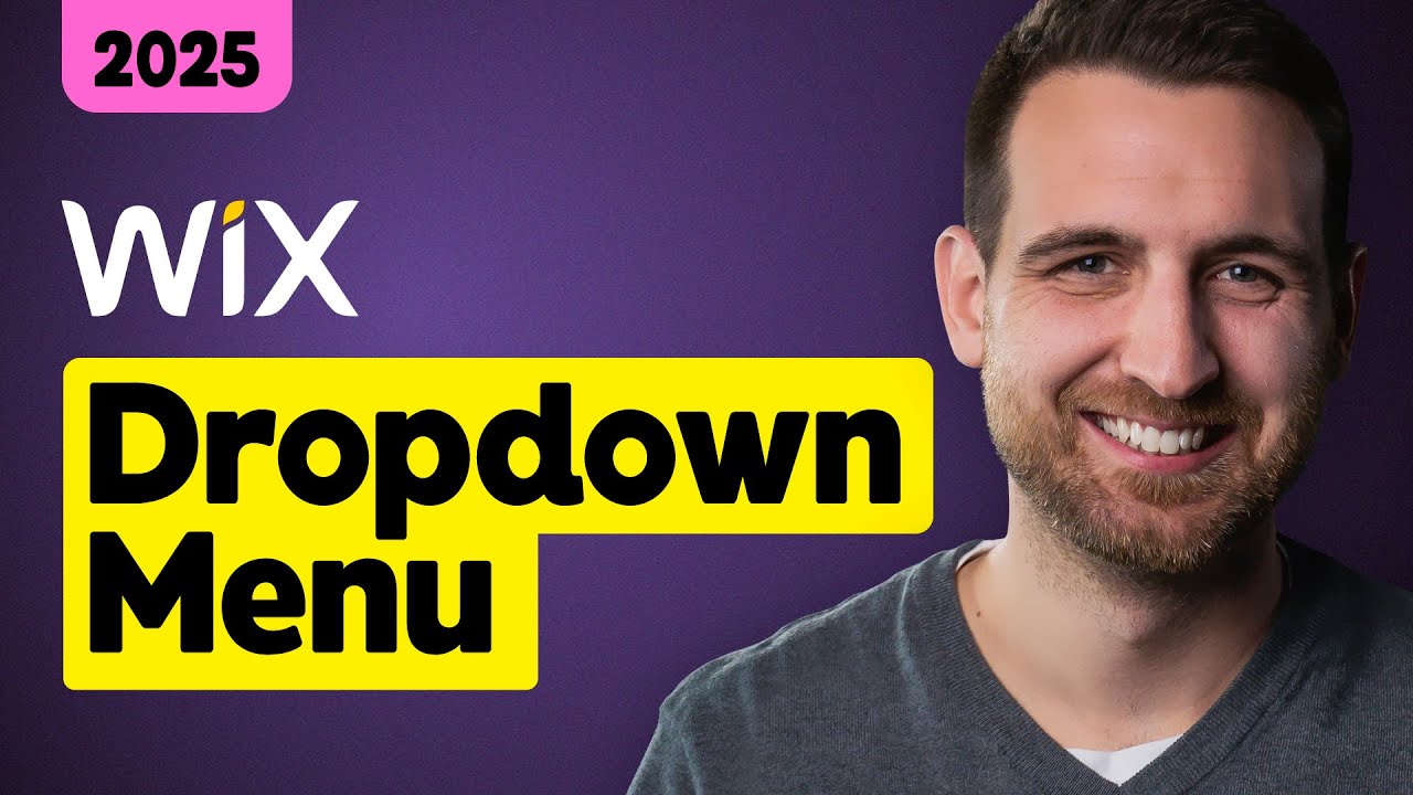How to Make a Dropdown Menu in Wix - YouTube