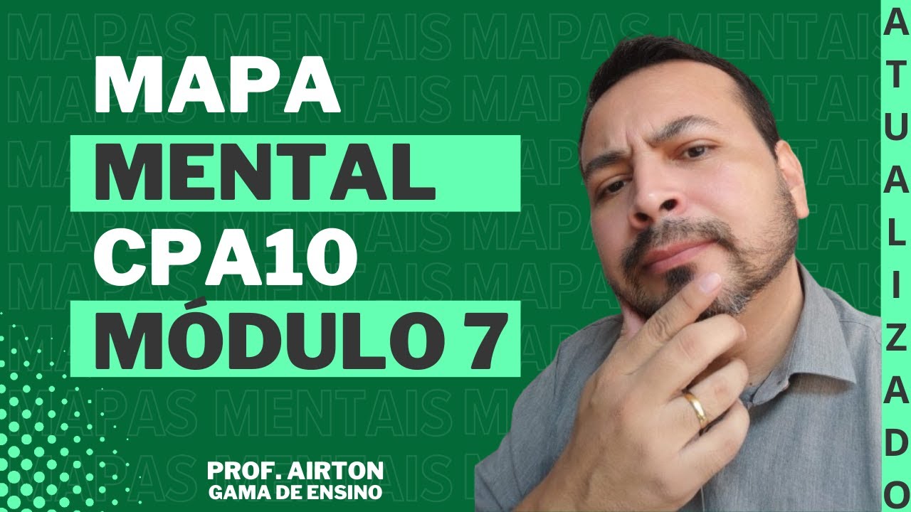 CPA10 MÓDULO 7 | MAPA MENTAL | RESUMO - YouTube