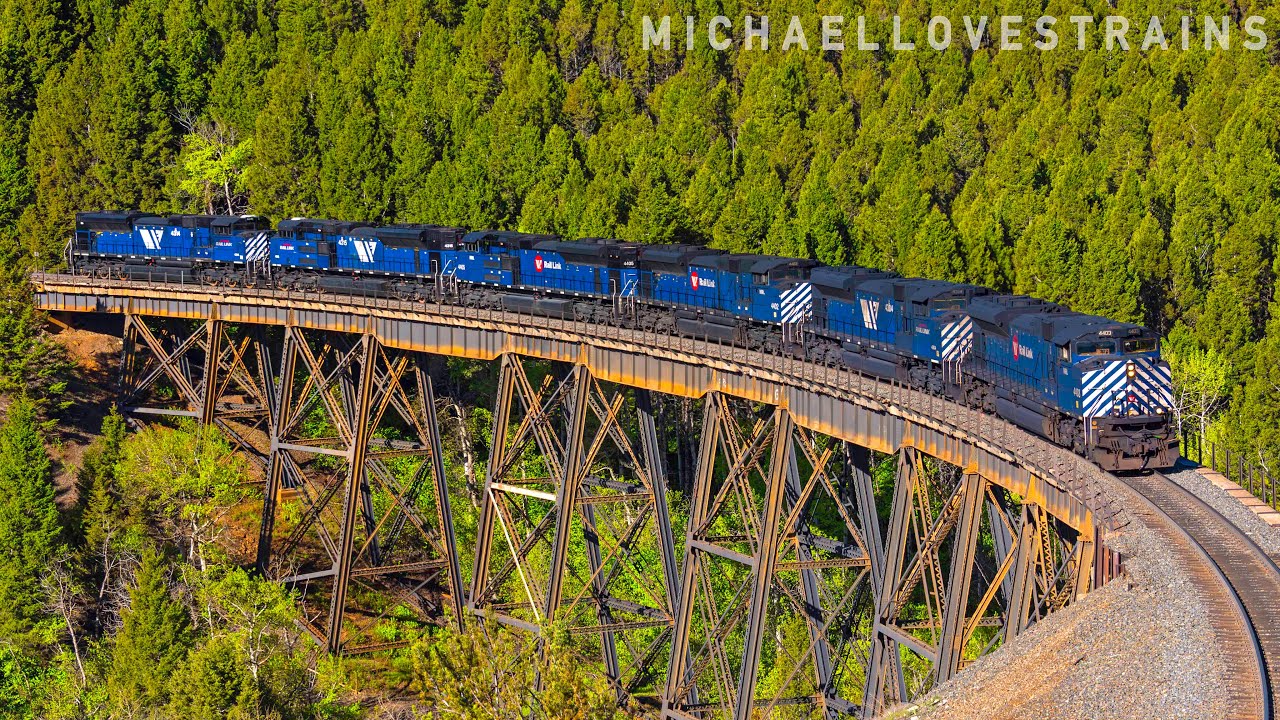 Extreme Freight Trains on Montana's Mullan Pass - YouTube