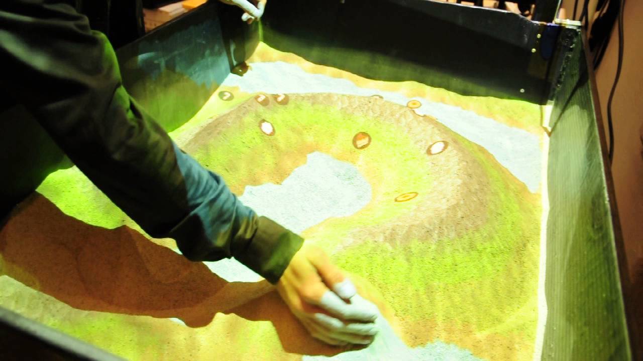 Mad Sand - Augmented Reality Sandbox - YouTube