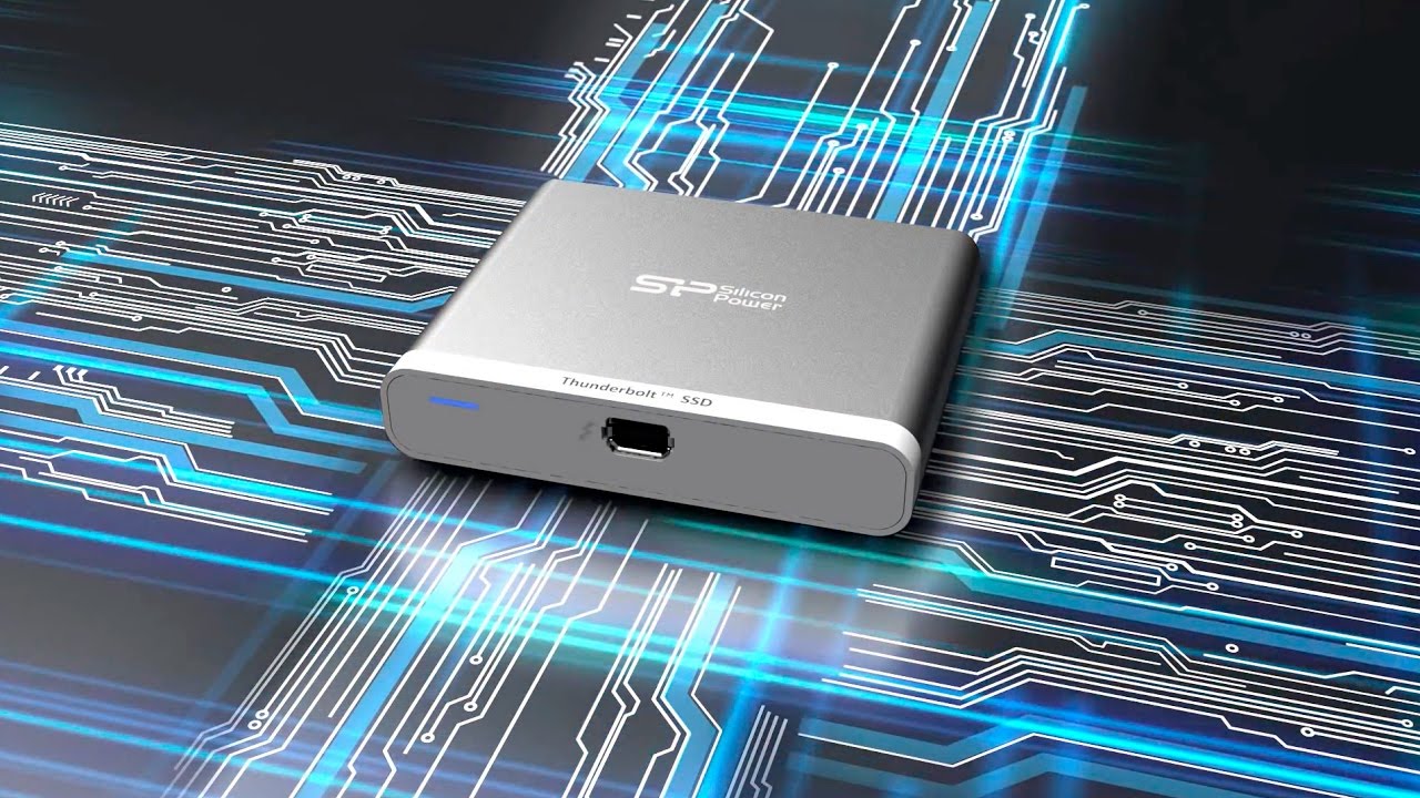 Silicon Power - External Thunderbolt™ Palm Drive Thunder T11 - YouTube