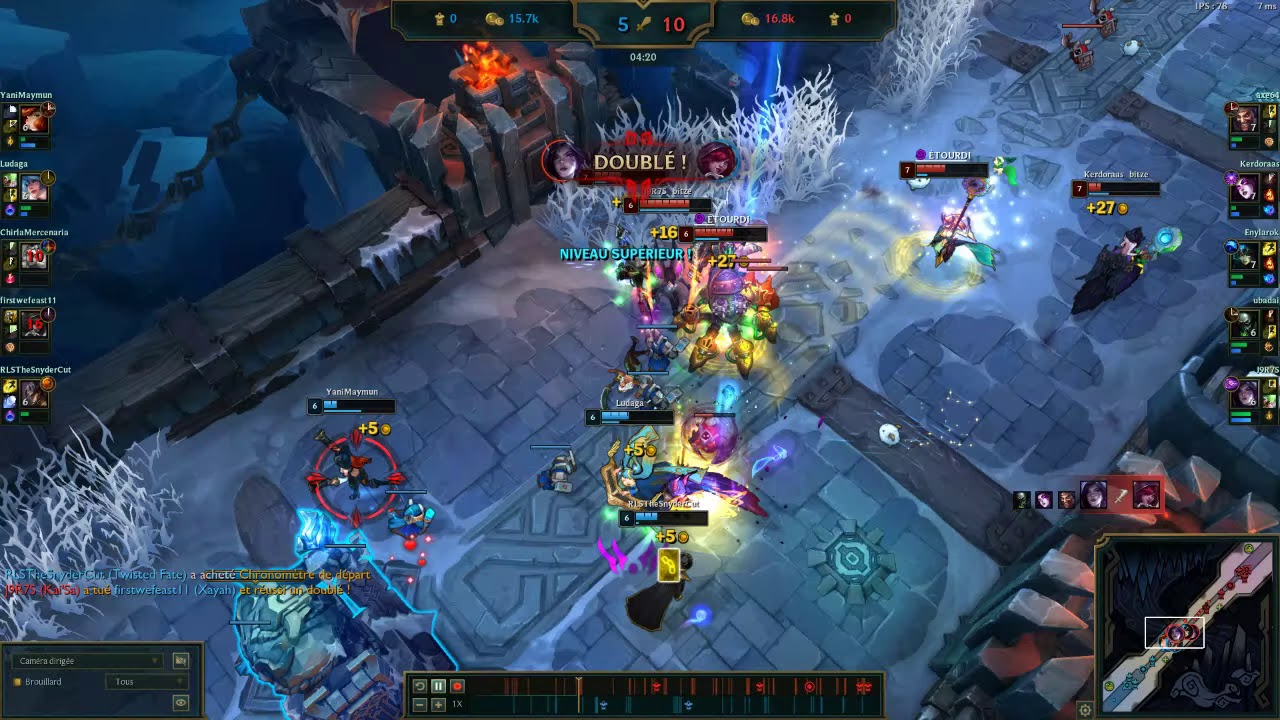 Quintuplé League of legends - YouTube