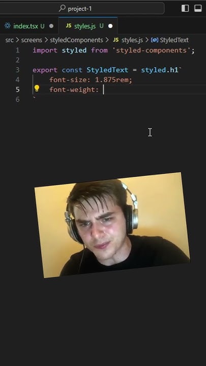 Styled Components And Tailwindcss React Tips Front End Shorts Javascript Programming