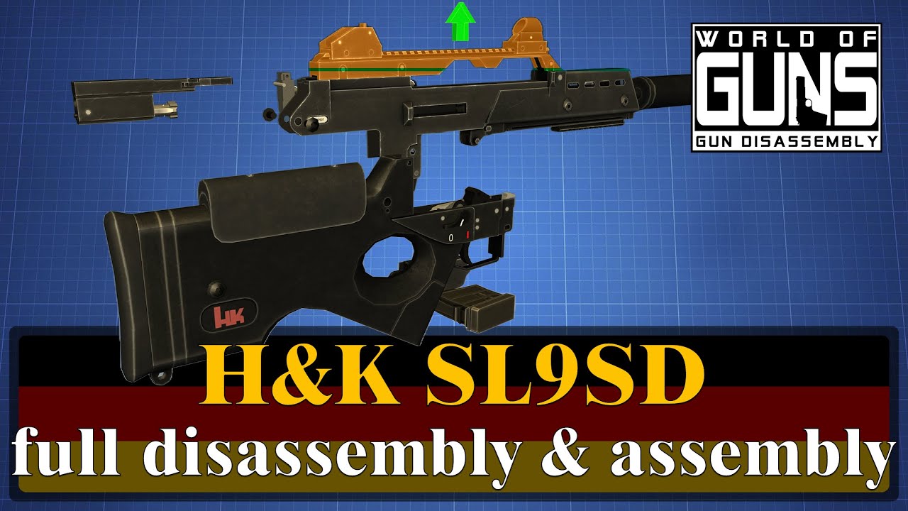 HK SL9SD: full disassembly & assembly - YouTube