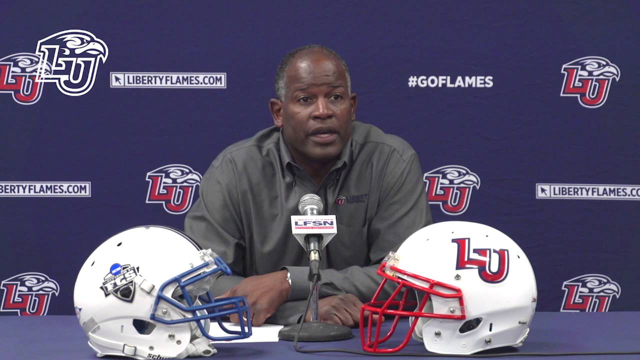 Liberty Flames Football Helmet