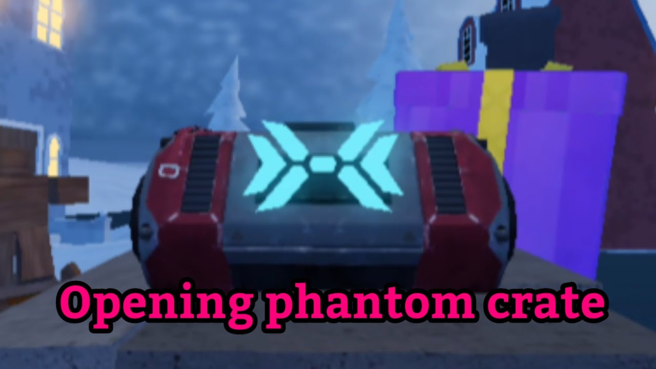 TDS opening phantom crate - YouTube