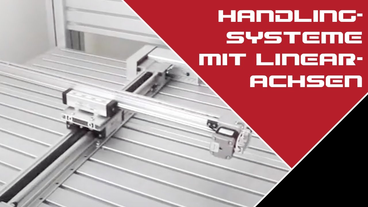 Anwendungen für Handlingsysteme mit Linearachsen und Zahnriemenantrieb | isel Germany - YouTube