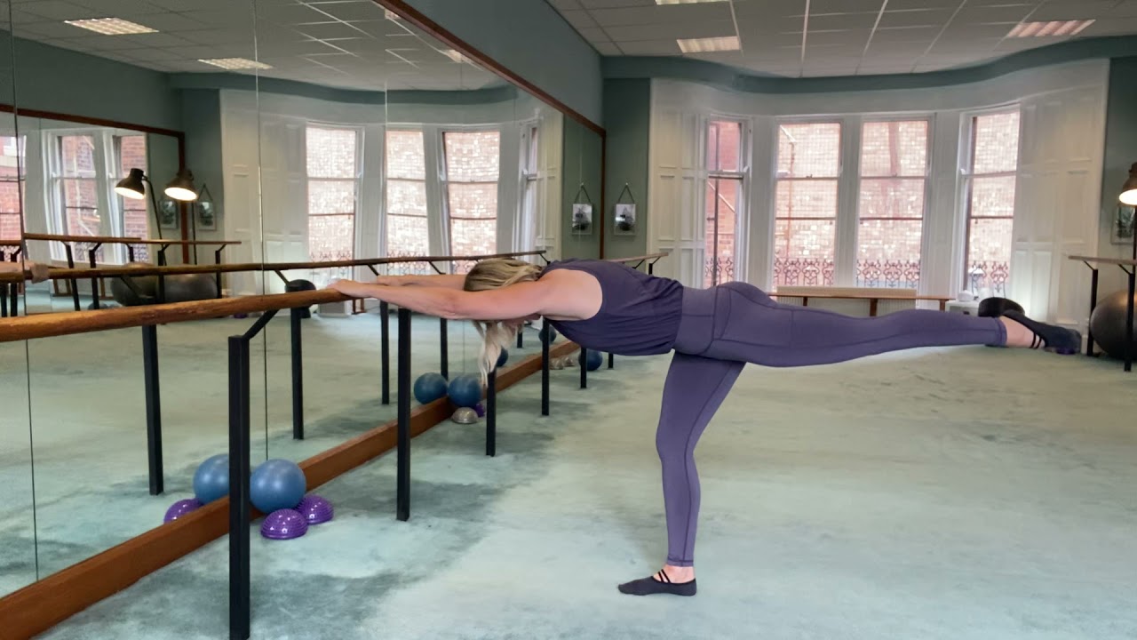 Behind and back of leg workout - YouTube