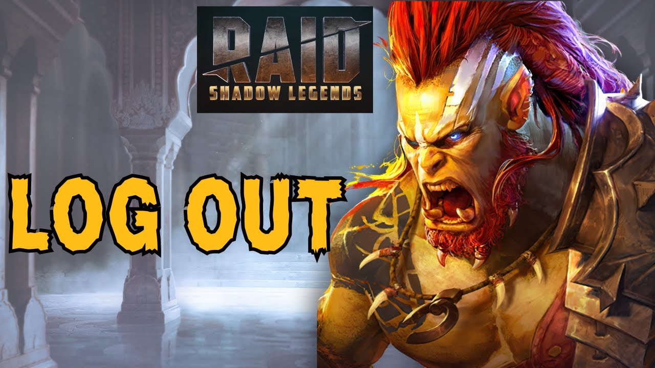 How to Log Out of Raid Shadow Legends? 2023 | Raid Shadow Legends - YouTube