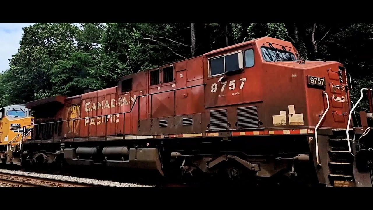 Dirty-Rails Canadian Pacific #9757/ New York Central Return #1066 ...