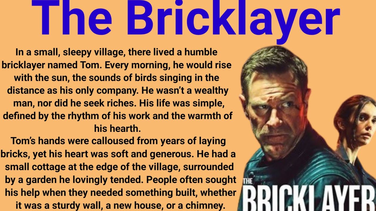 The bricklayer || new english story || english story || english story ...