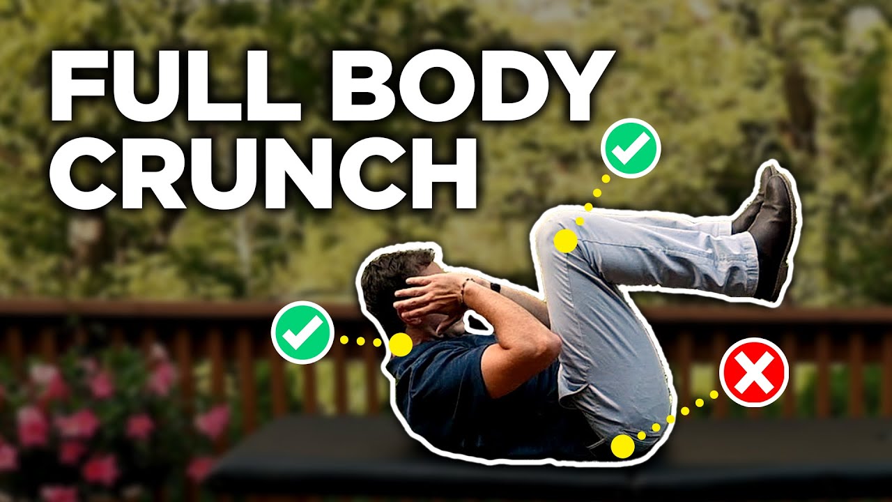 How to Master Full Body Crunches | Complete Core Engagement | A Doctor ...