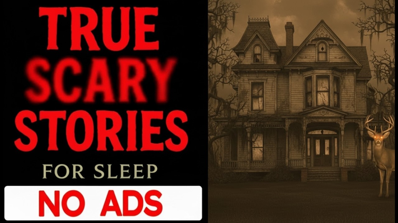 NO ADS 🛑 TRUE Scary Stories for Sleep (4 Hours) | Gentle Rain Sounds ...