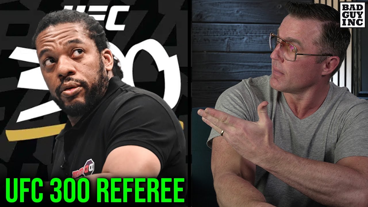 UFC 300 Main Event Referee - YouTube
