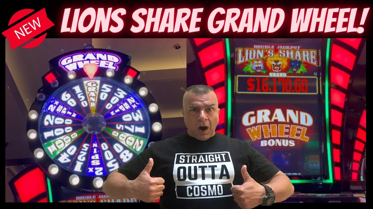 💥WHEEL WIN! Lion's Share Grand Wheel Slot Machine💥 - YouTube