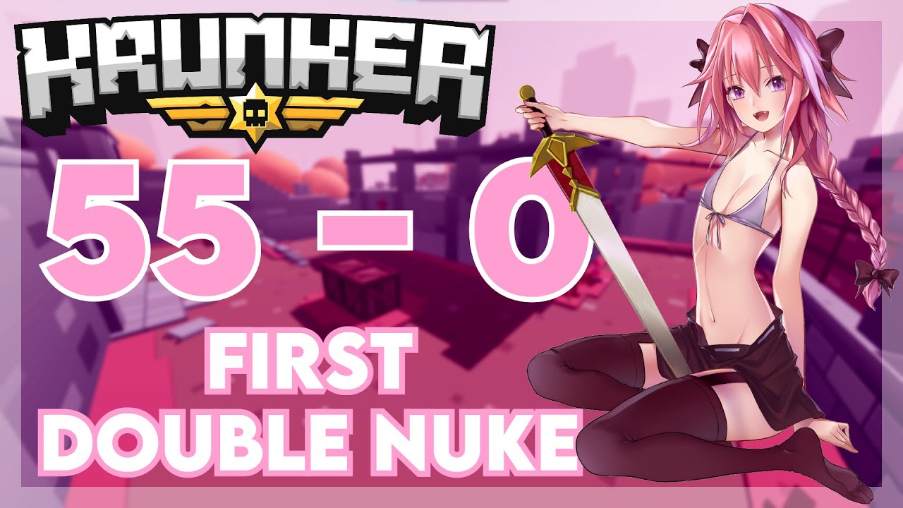 My first ever double nuke \\ Krunker Sniper Double Nuke (Raw footage & Unedited) - YouTube