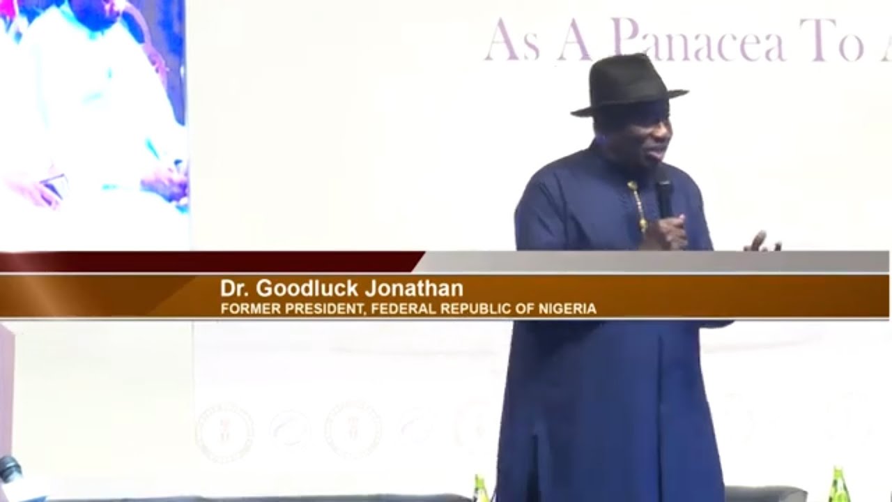 GOODLUCK JONATHAN DEMOCRACY DIALOGUE - YouTube
