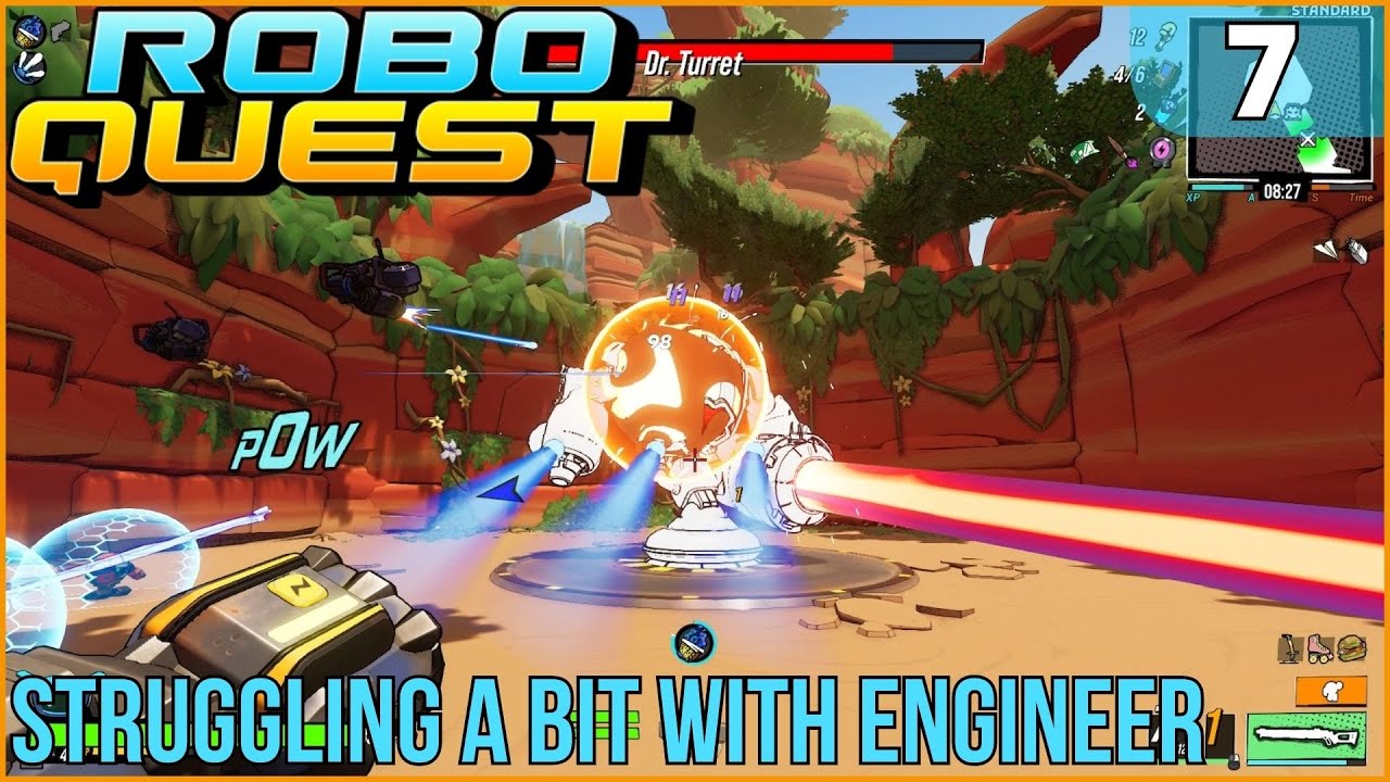 Roboquest Ep.7 | Struggling A Bit With Engineer, Need More Practice For ...