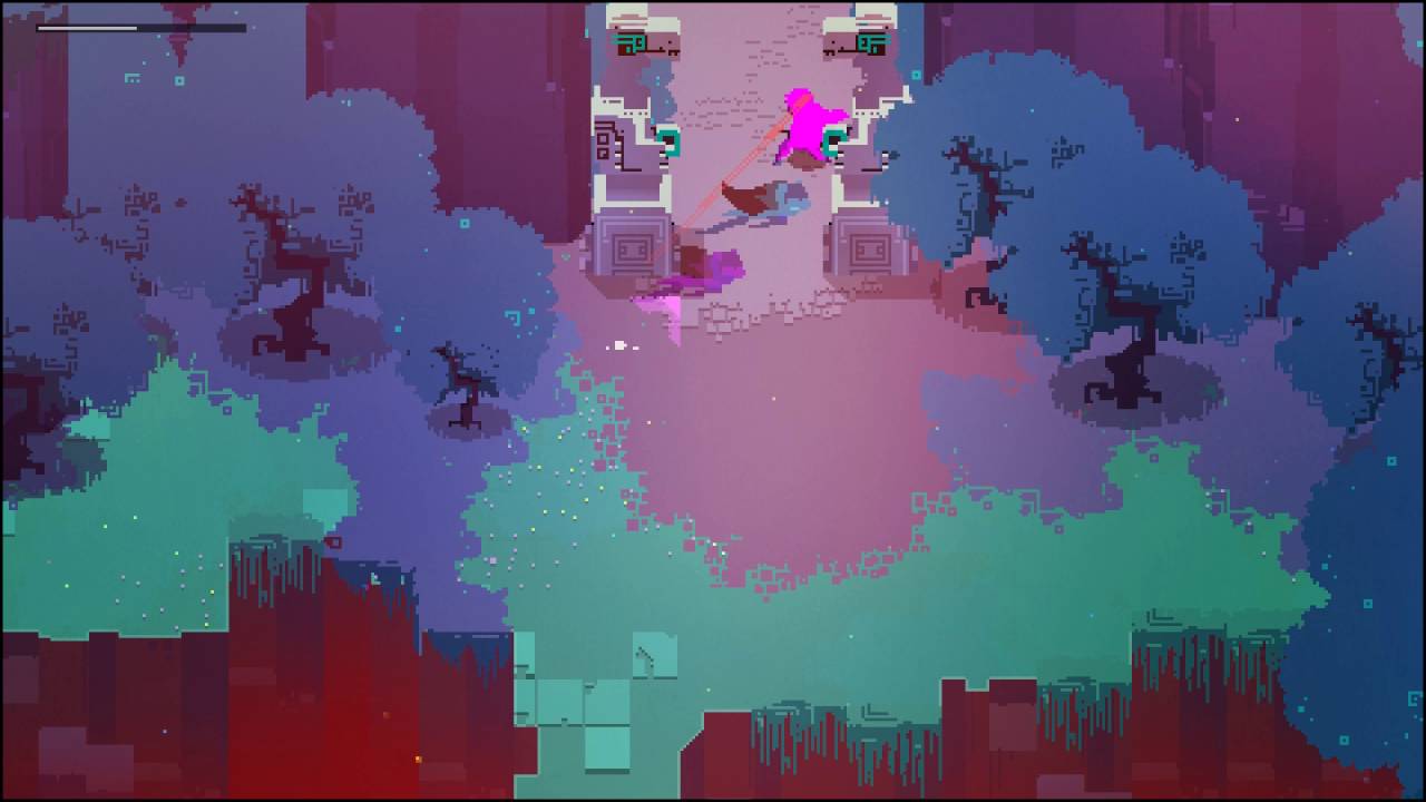 Hyper Light Drifter North 10 Key Door Gearbits - YouTube