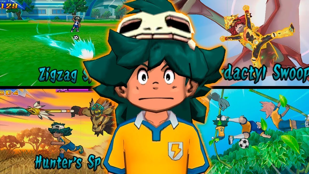 Torb (Sor) | All Hissatsu | Inazuma eleven Games - YouTube