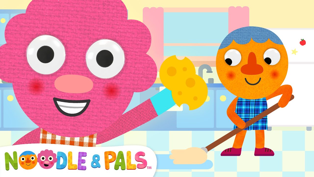 In The Kitchen | Rooms Around The House Song 🏡 | Noodle & Pals ...