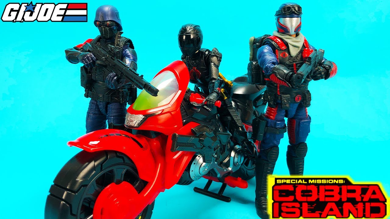 GI Joe Classified Series Cobra Island Cobra Trooper, Viper & Baroness ...