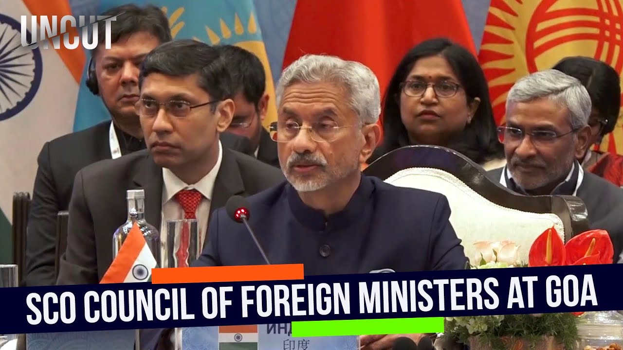 SCO Council of Foreign Ministers In Goa #uncut - YouTube