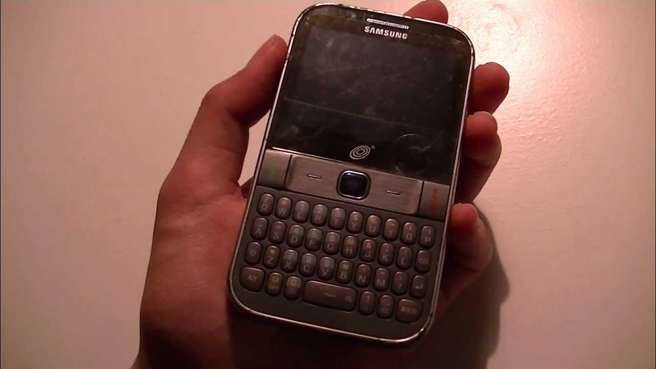 Tracfone Samsung S390 WIFI First Look: - YouTube