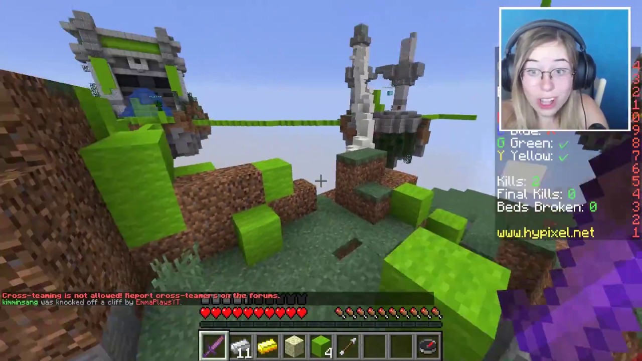 UNBELIEVABLE BASE DEFENSE IN MINECRAFT BEDWARS! - YouTube