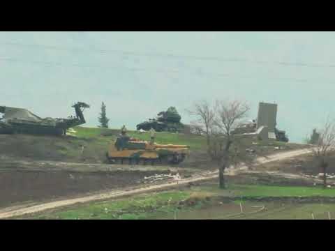 TAARRUZ ÖNCESİ AFRİNDE Kİ TÜRK TANKLARI