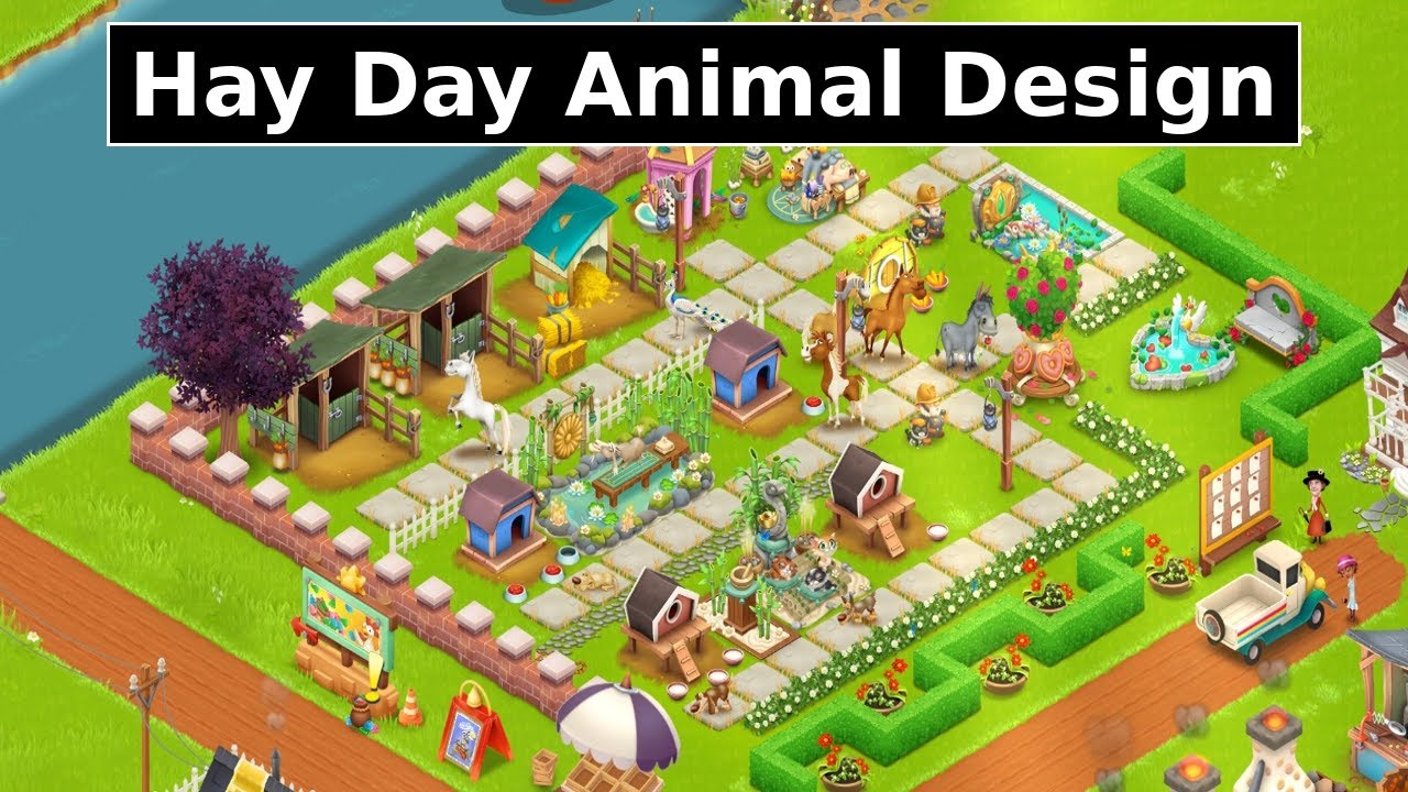 Amazing Hay Day Animal Decorations! - YouTube