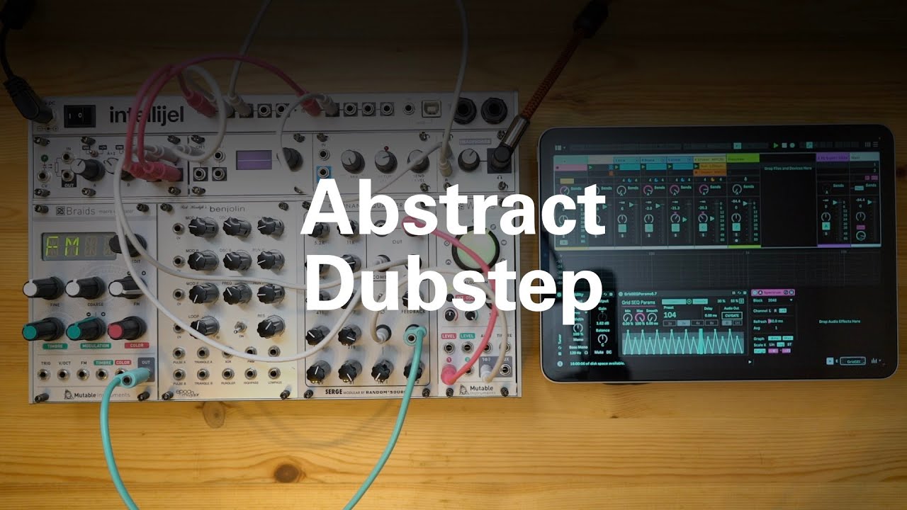 Abstract Dubstep | Serge Res EQ Modular Synth - YouTube
