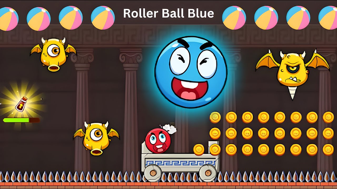 Roller Ball Blue Gameplay (by MGIF) | Mystery Ball Run - YouTube