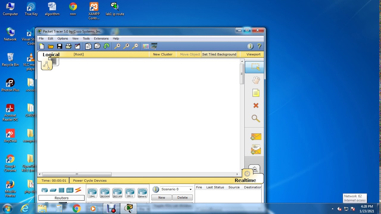 Packet Tracer Open in Windows... - YouTube