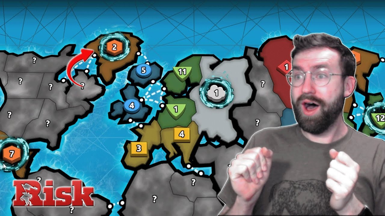 How to use portals to hunt your opponents in Risk - YouTube