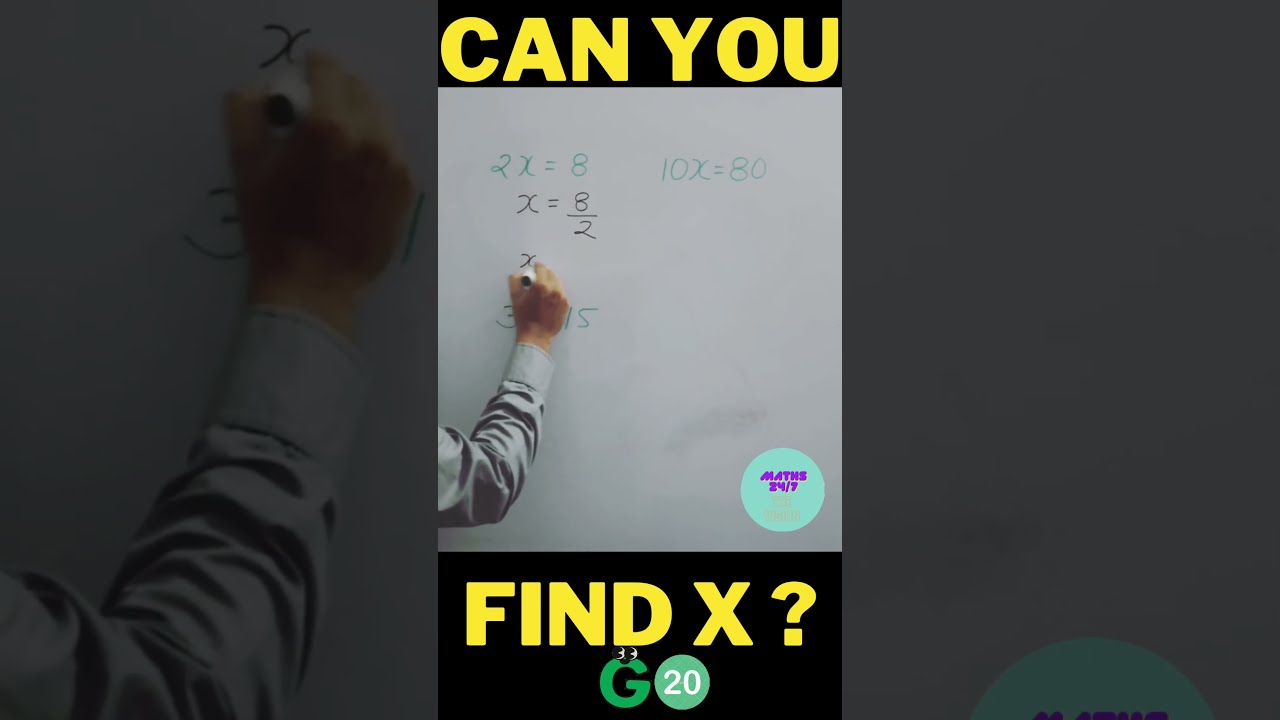 Can You Find Value Of X Ll mathsfacts math viralvideo mathtrick Can You Find Value Of X Ll mathsfacts math viralvideo mathtrick