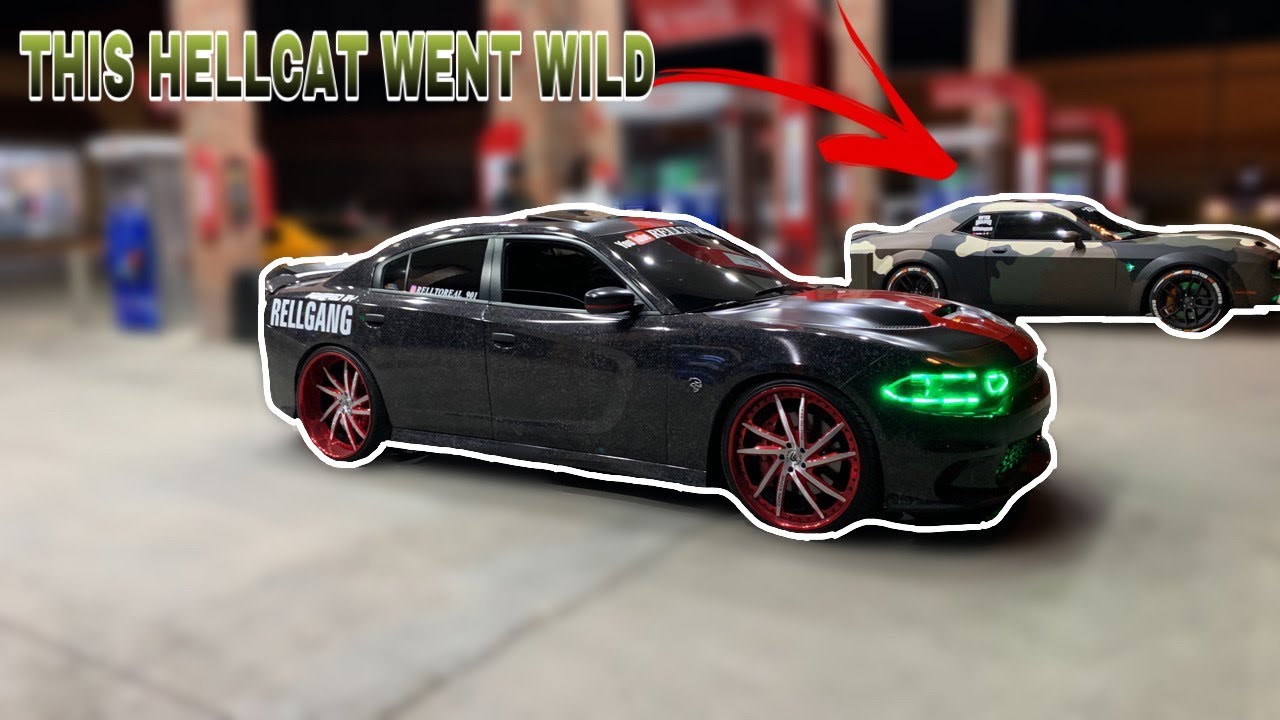 WIDEBODY HELLCAT GOES CRAZY - YouTube