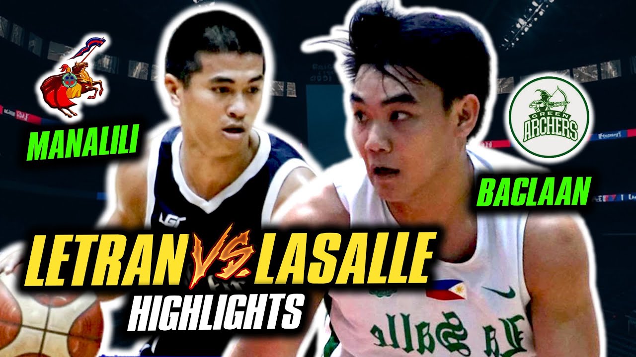 TITING MANALILI & KEAN BACLAAN SHOWDOWN! DE LA SALLE VS LETRAN AT ...