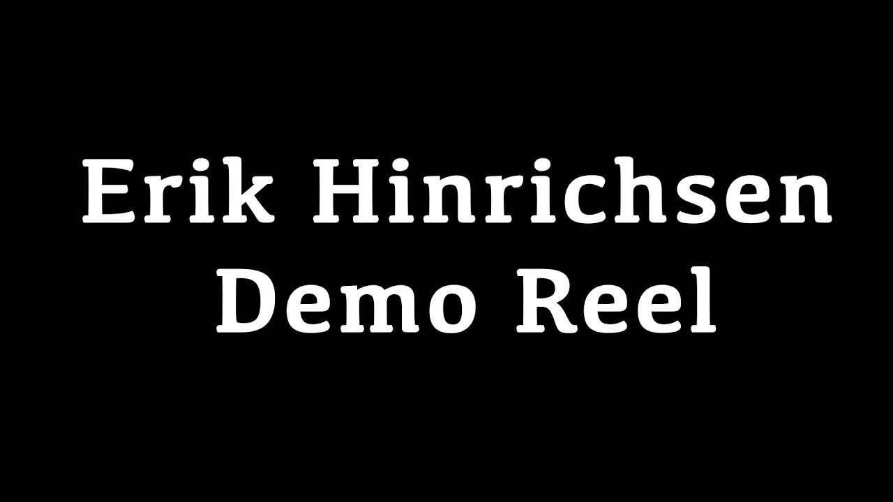 Erik Hinrichsen Reel - 2018 - YouTube