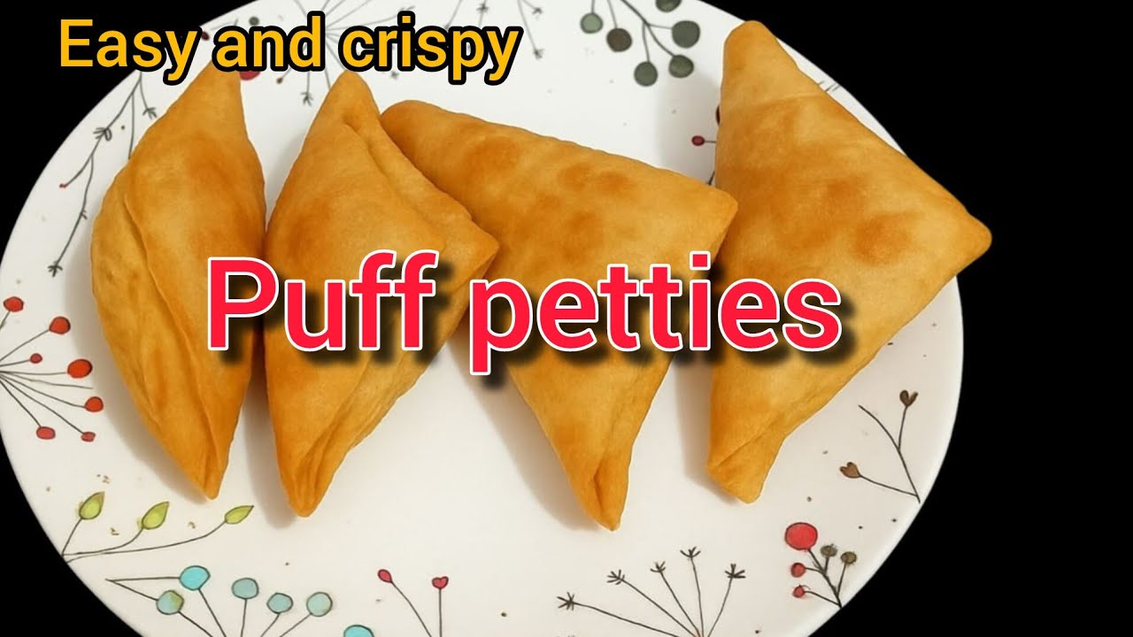 | simple and quick puff petties recipe | perfect evening snacks ...