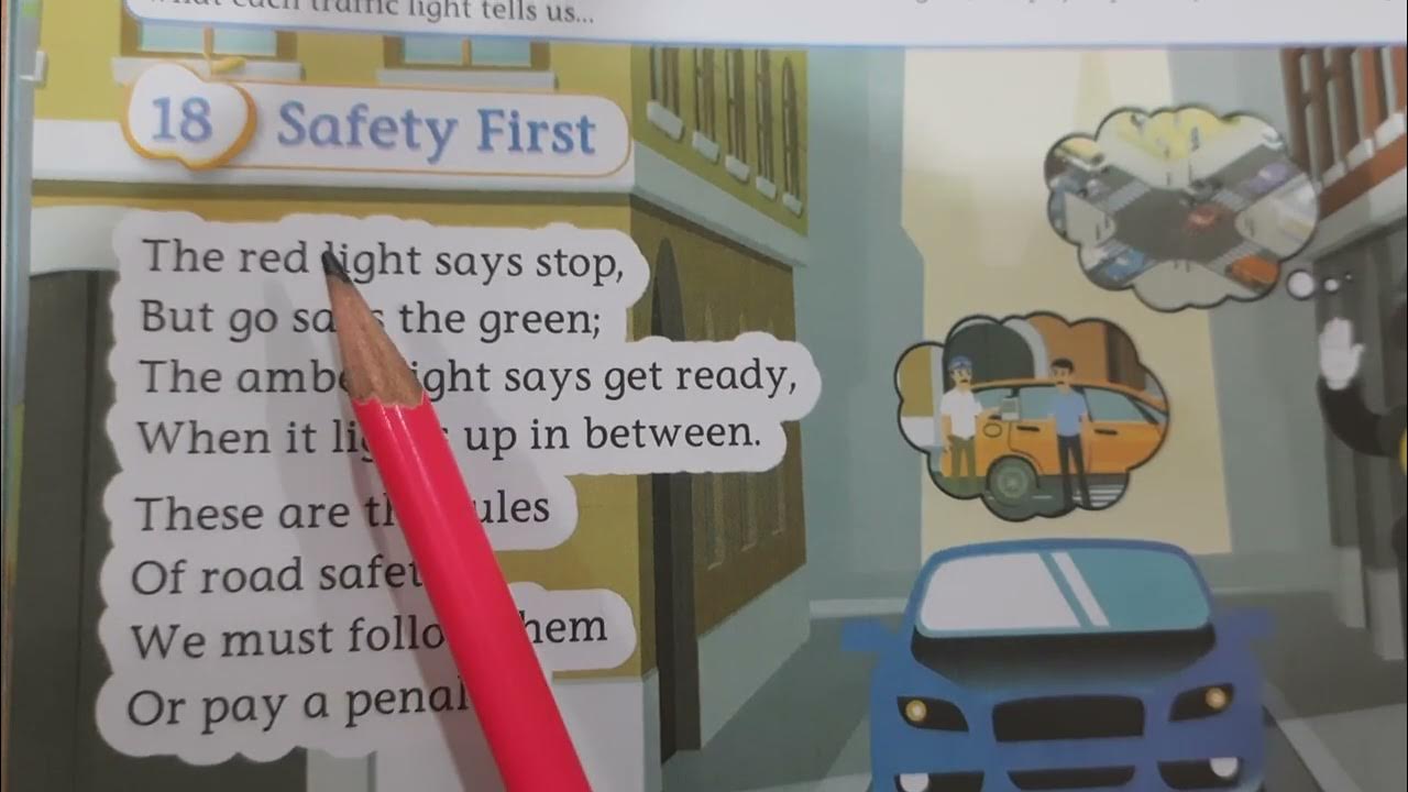 Safety First| Jr Kg Rhymes |pre-primary | poems and songs - YouTube