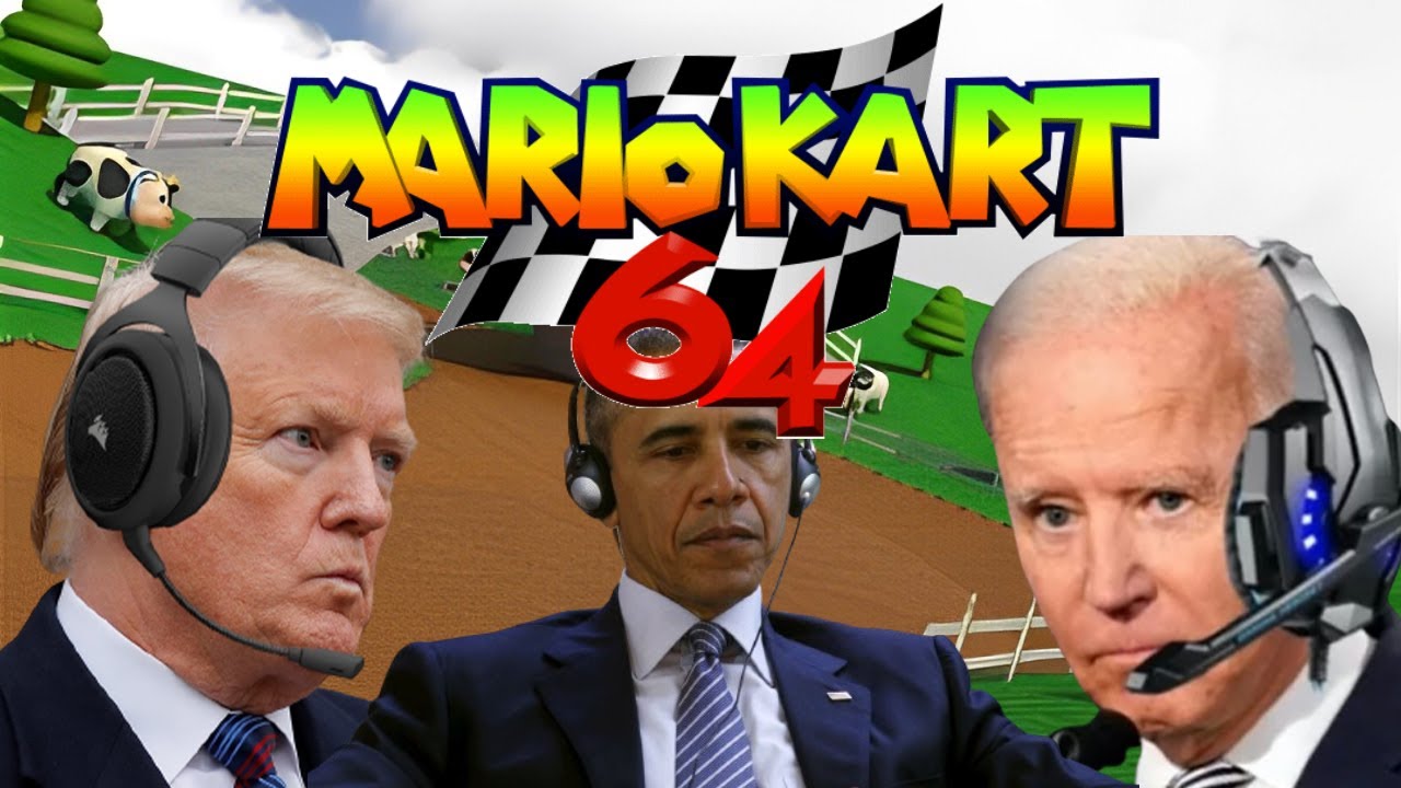 US Presidents Play Mario Kart 64 (Part 2) - YouTube