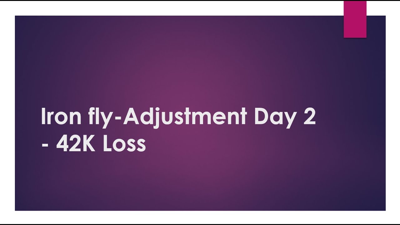 Iron fly-Adjustment Day 2 - 42K Loss Tamil #Nifty #banknifty # ...