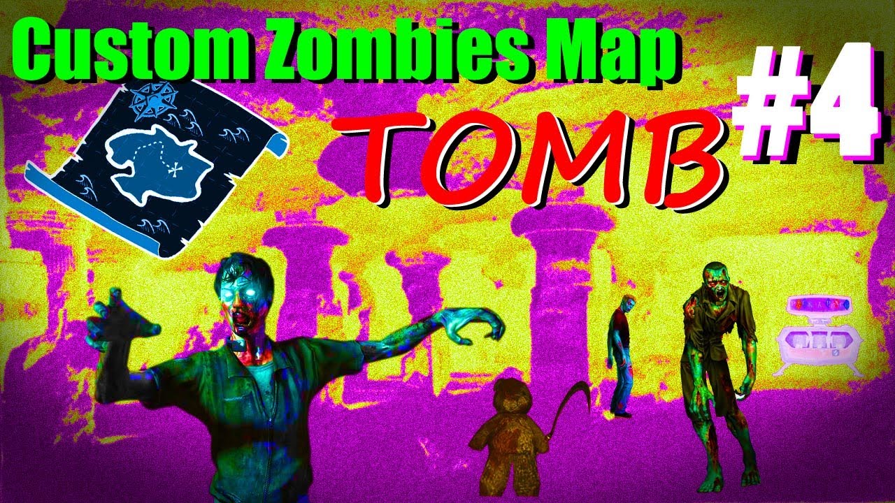 Tomb Custom Zombies Mod COD 5 Map #4 (Left On My Lonesome) - YouTube